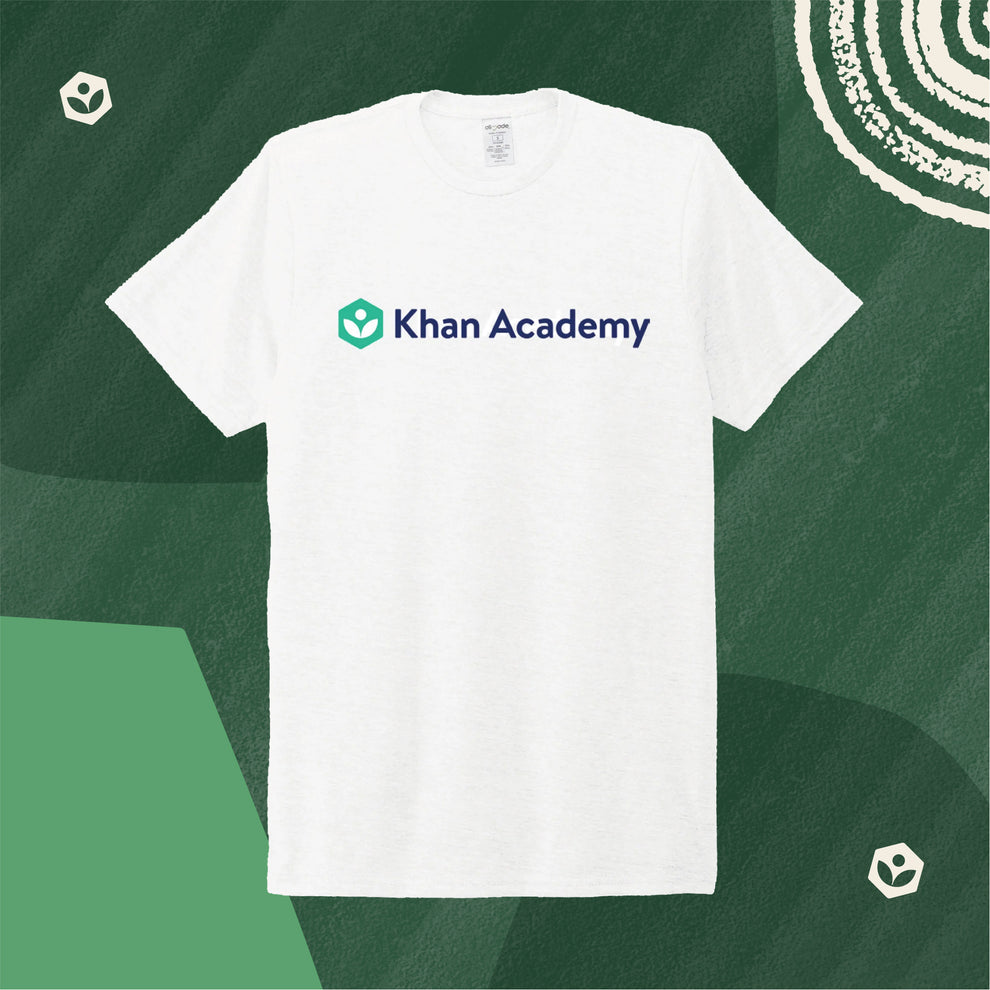 Khan Academy Full Front Logo Tee – Khan Academy Store